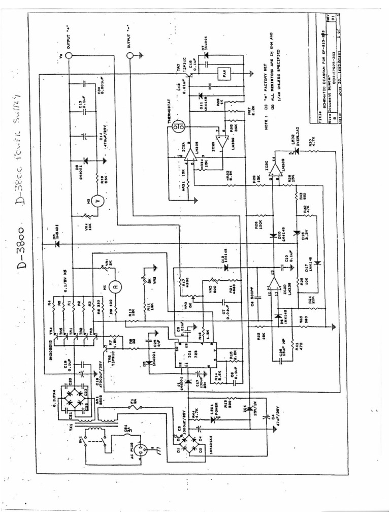 Adi Alimentator DSE Power Supply D-3800 Similar EP925 | PDF