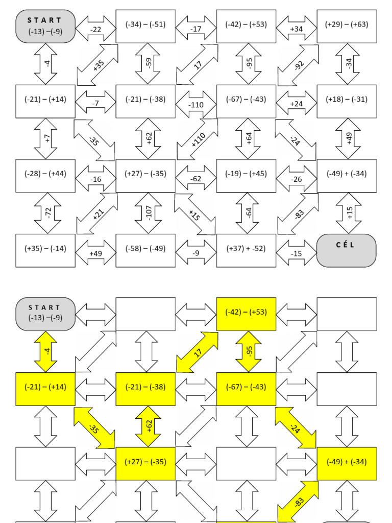 Labirintus Összevonás Megoldással | PDF