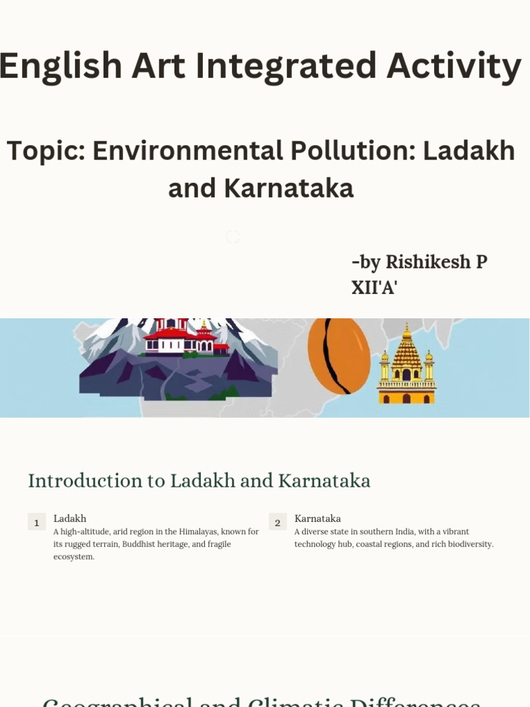 Environmental Pollution Ladakh and Karnataka - PDF - 20241023 - 001919 ...