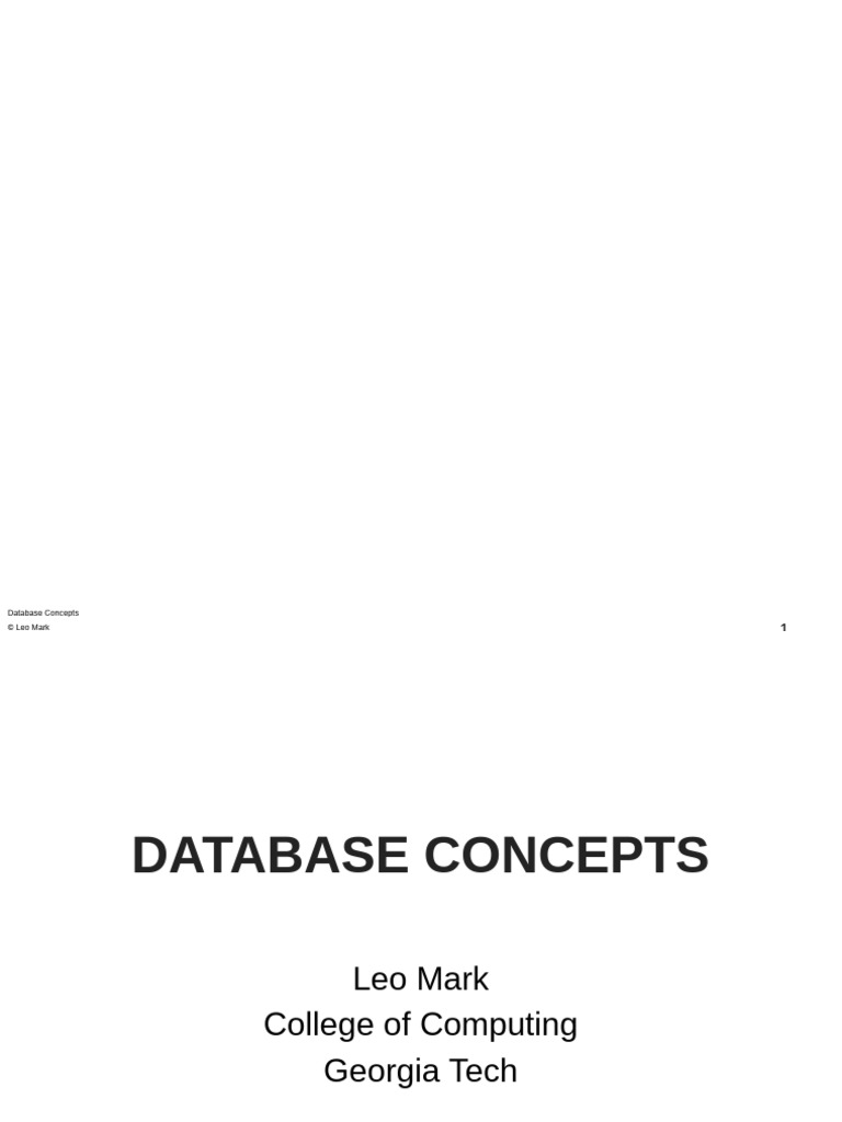 Lecture 33a | PDF | Method (Computer Programming) | Databases