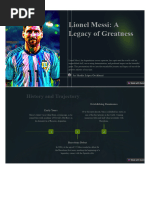 Messi: Journey to Football Legend | PDF | Lionel Messi | Fc Barcelona