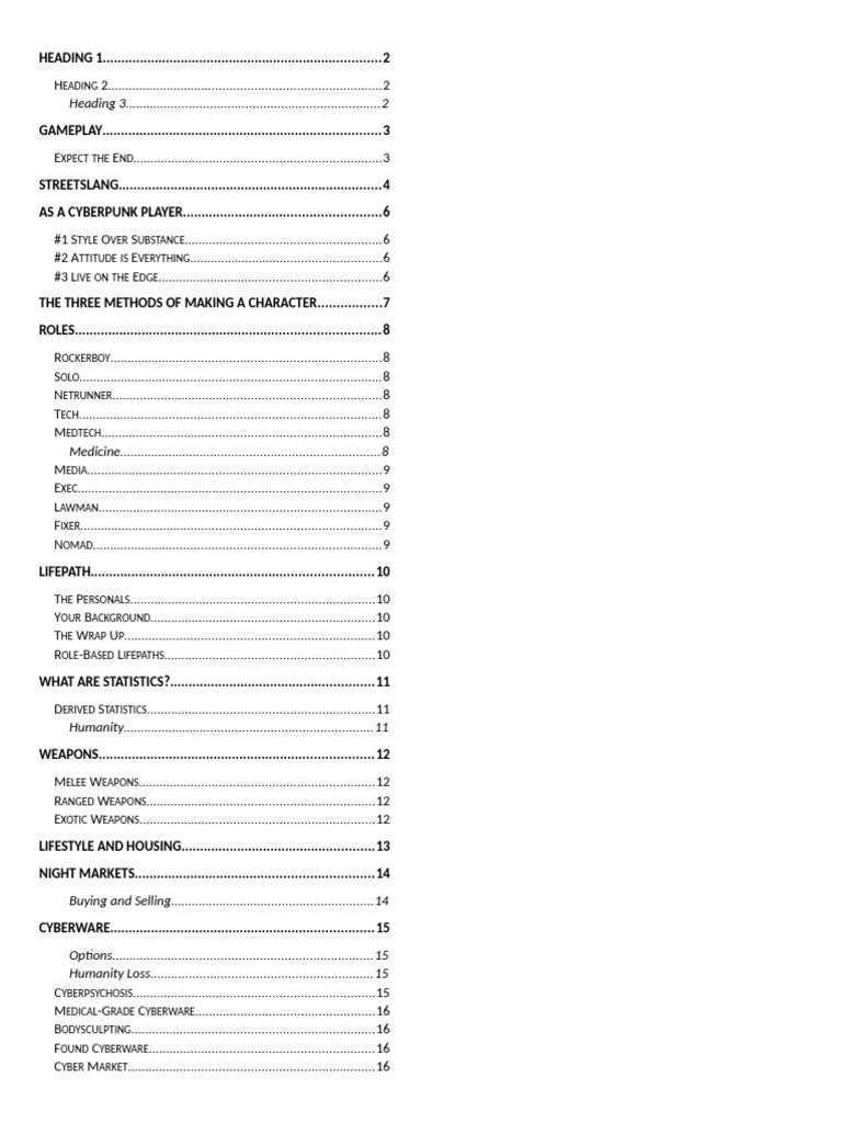 Cyberpunk RED VS Carbon 2185 | PDF | Cyborg
