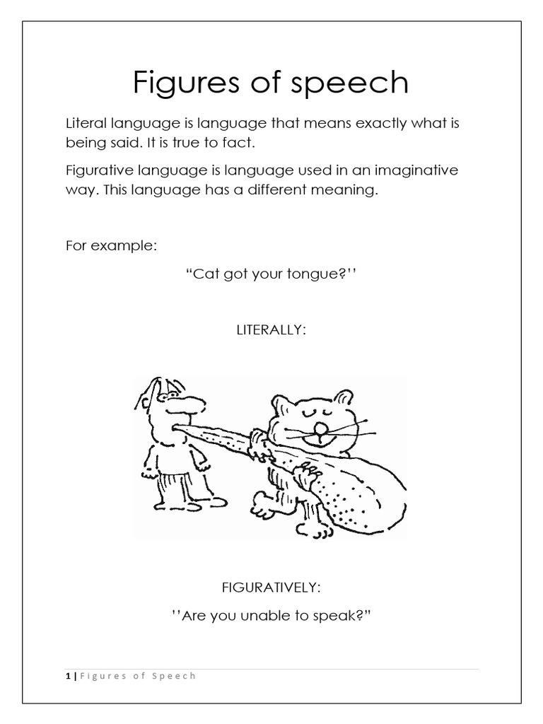 Figures of speech | PDF | Linguistics