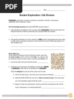 3 - 01 - Lab Report Template - v23 | PDF | Cell Biology | Biology