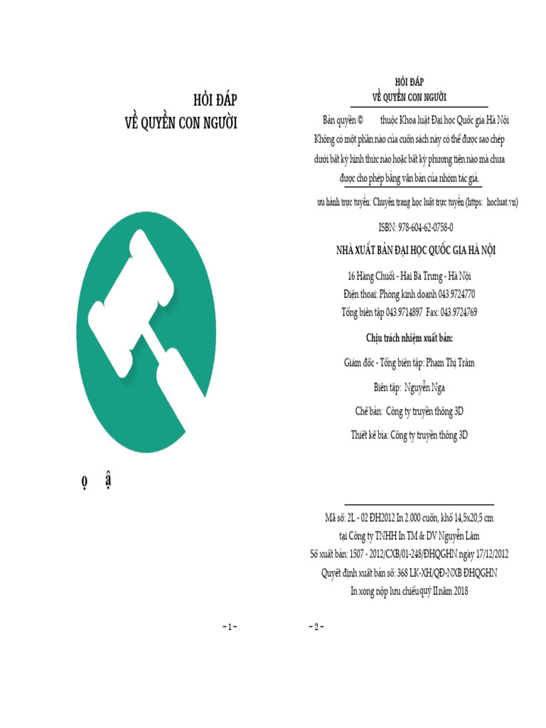 Ebook Hoi Dap Ve Quyen Con Nguoi | PDF