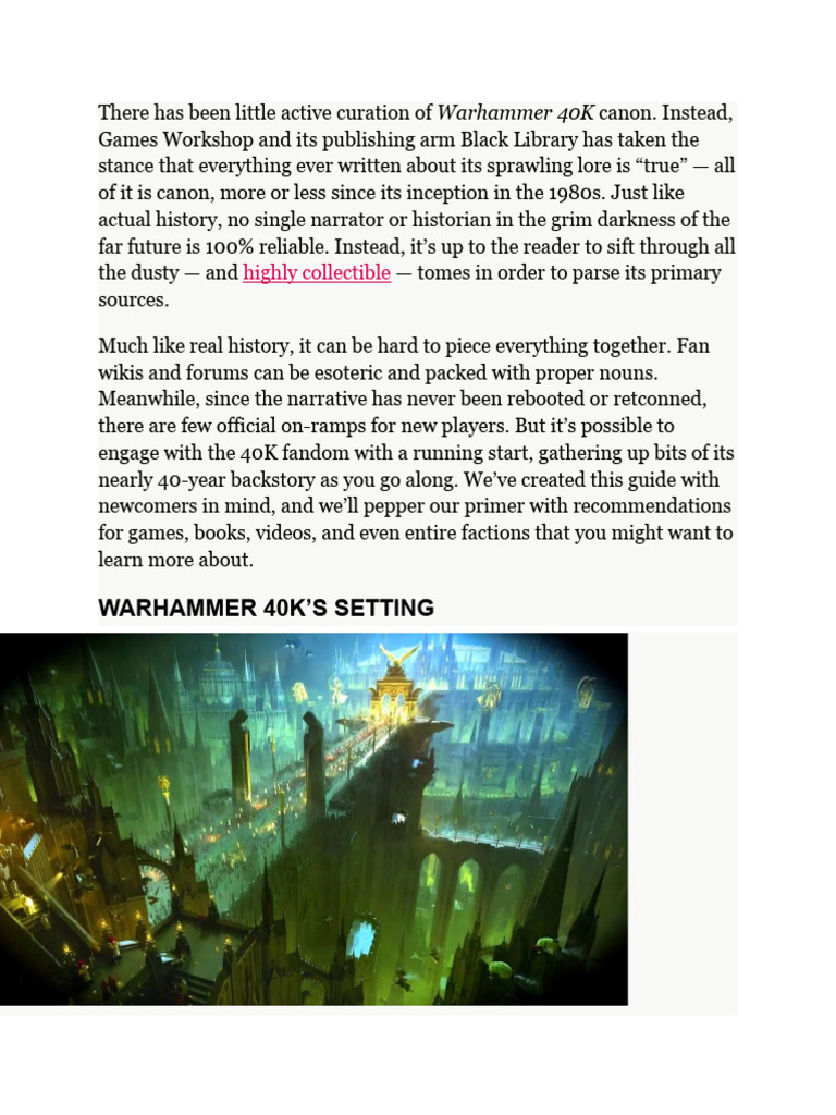 Warhammer lore | PDF