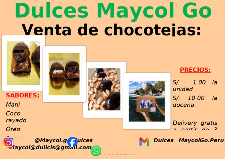 Dulces Maycol Go | PDF