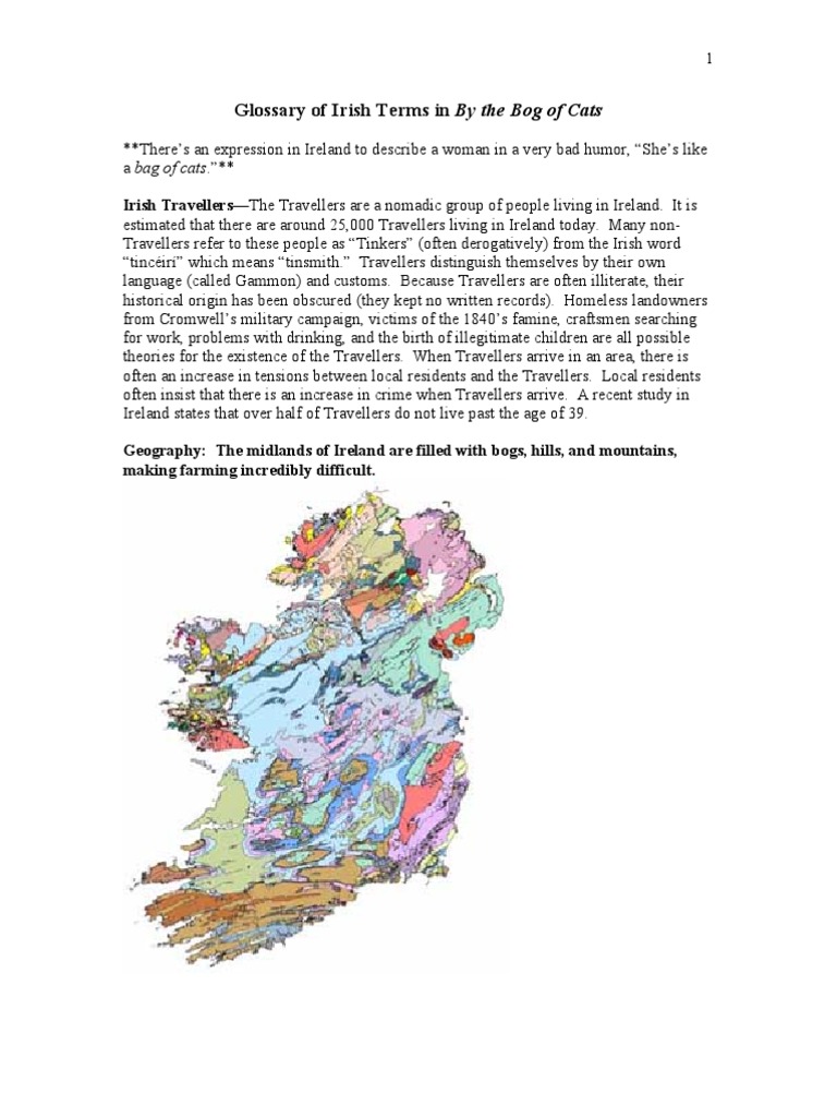 Bog of Cats Terms | PDF | History | Religion & Spirituality