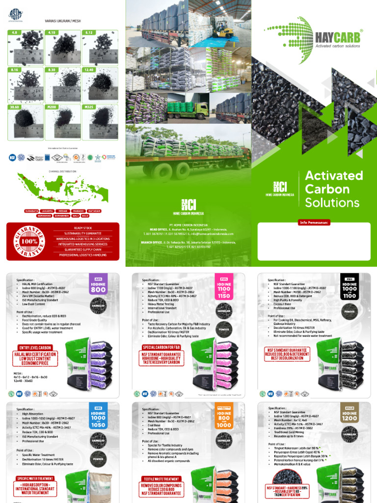 (Brosur) Haycarb | PDF