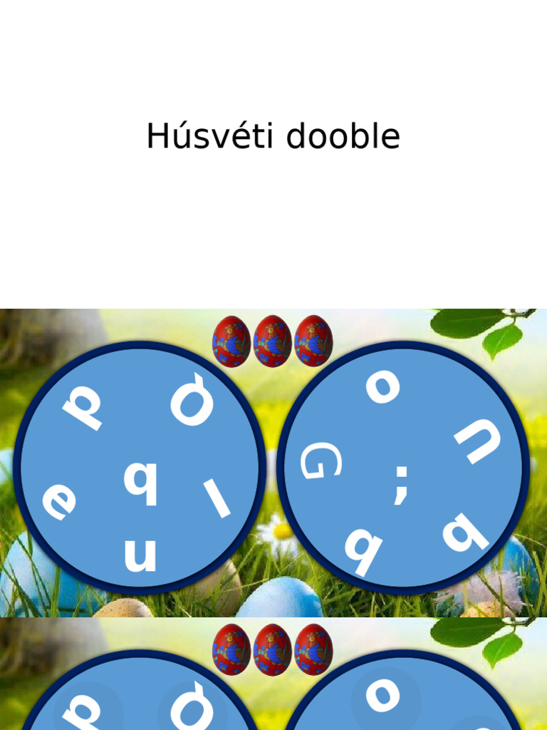 Húsvéti Dooble | PDF