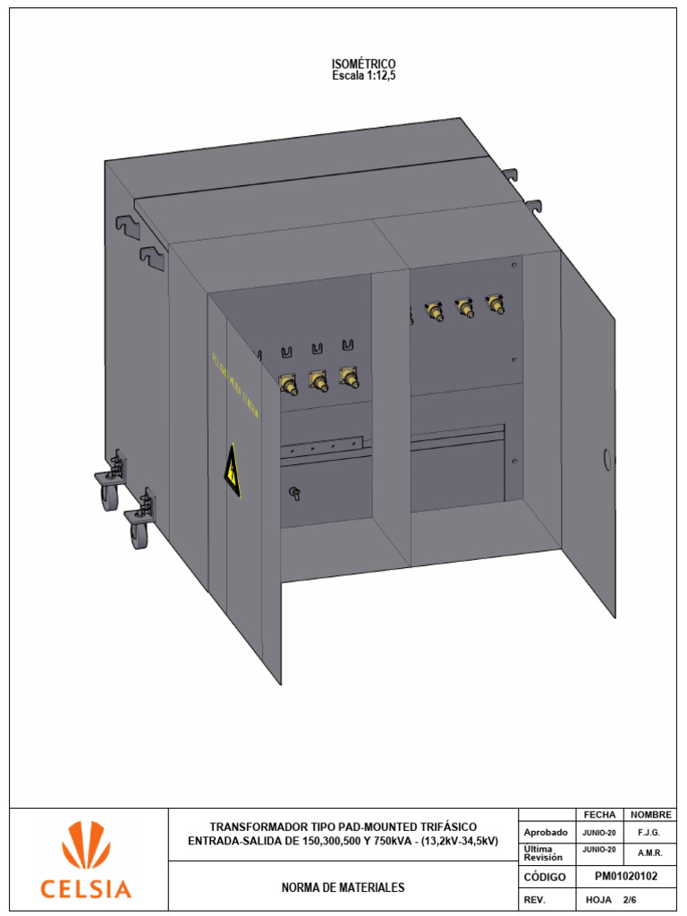 TRANSFORMADORES PAD MOUNTED TRIFA üSICOS E-S-2 | PDF