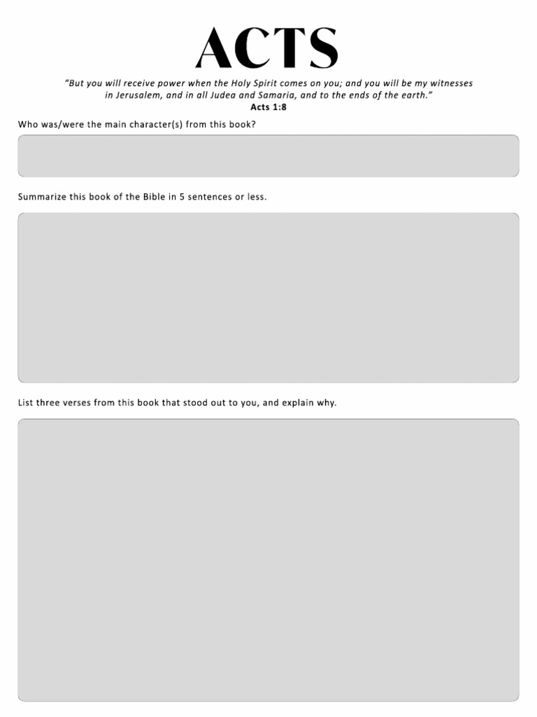 Acts | PDF