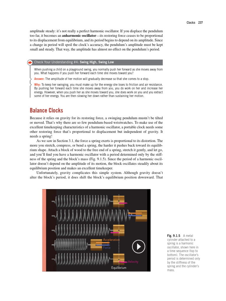 Balance Clock | PDF | Pendulum | Clock