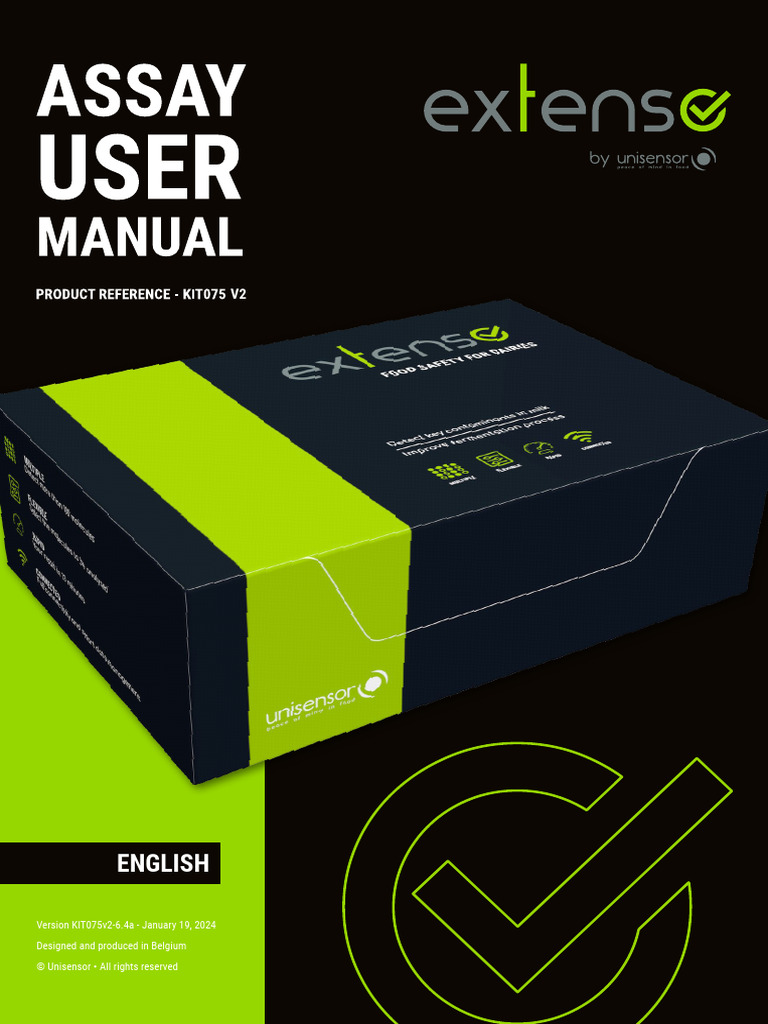 EXTENSO Assay User Guide for Milk Testing | PDF | Beta Lactamase ...