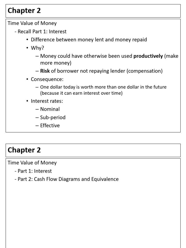 2_Time_Value_pt_2 | PDF | Interest | Cash
