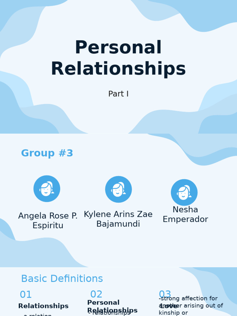 Personal Relationships Guide | PDF | Infidelity | Family