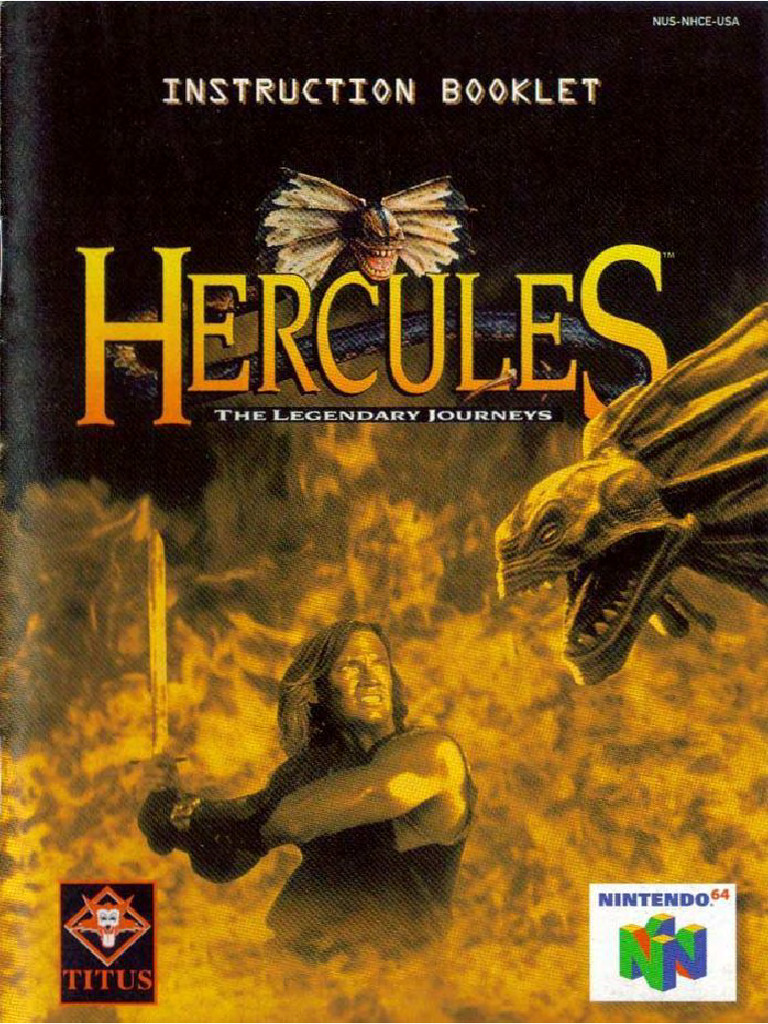 Hercules - The Legendary Journeys (USA) | PDF | Nintendo | Video Game ...