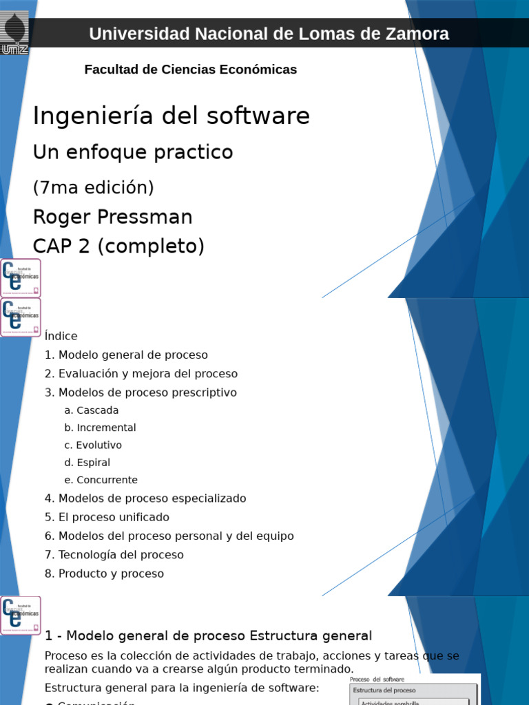 Clase 5 VIRTUAL - U3 - Pressman Cap.2 | PDF | Software | Ingeniería de ...