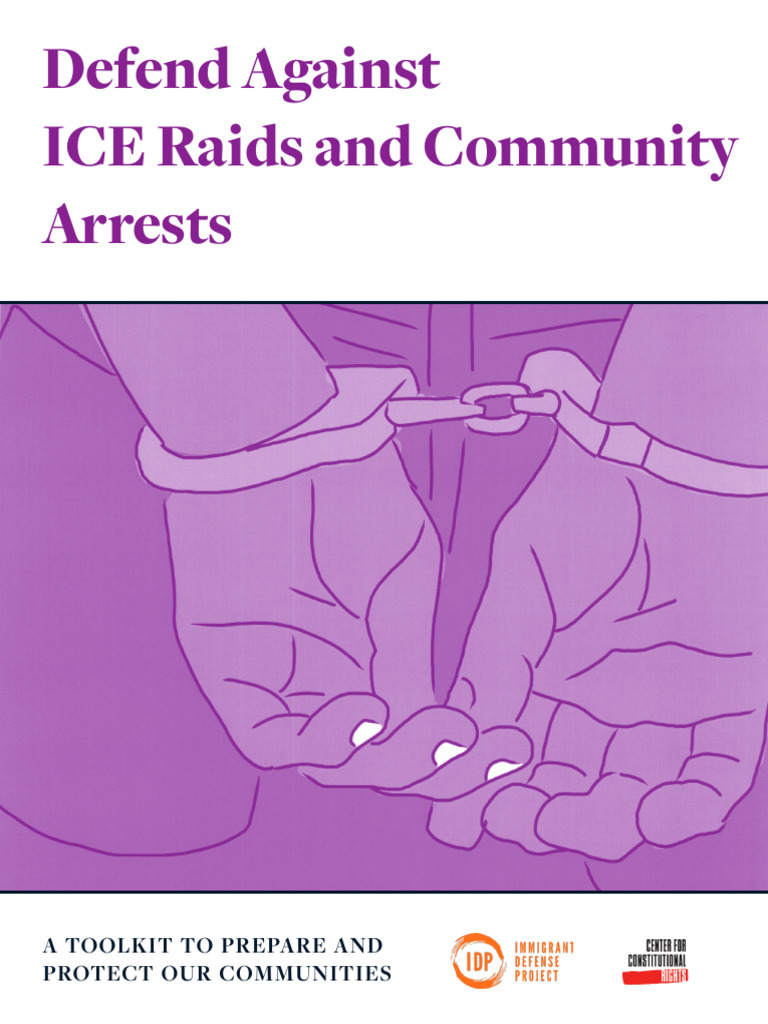 Ice Raid Toolkit July 2019 Final English | PDF | U.S. Immigration And ...