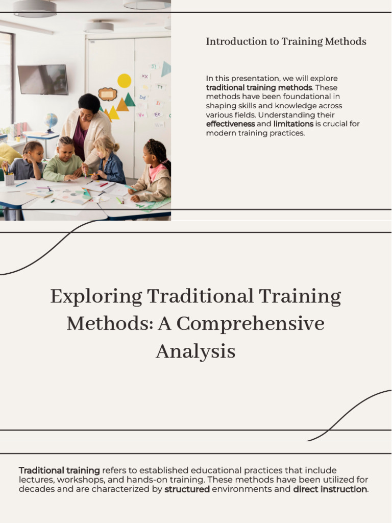 Traditional Training Insights | PDF | Learning | Human Communication