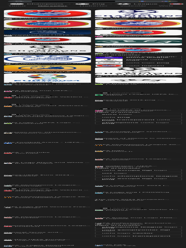 UEFA Logo Resources | PDF | Logos | Graphics