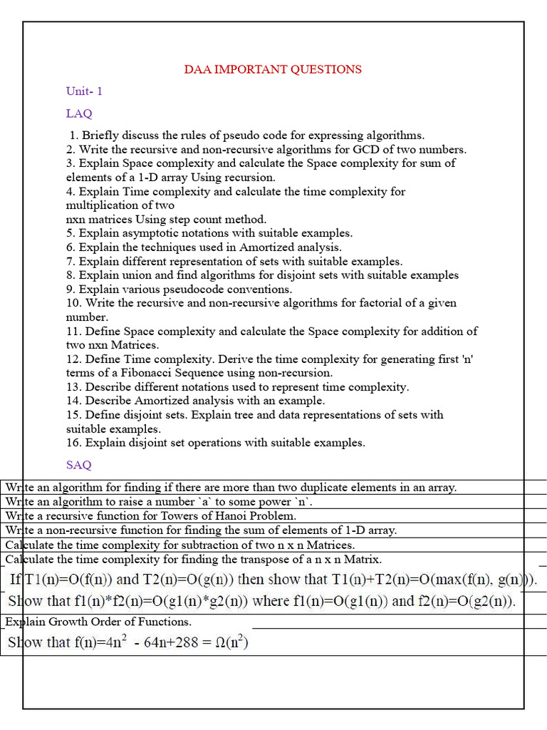 DAA-IMP (1) | PDF | Dynamic Programming | Matrix (Mathematics)