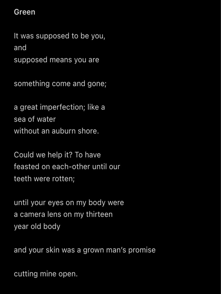 Green | PDF | Poetry