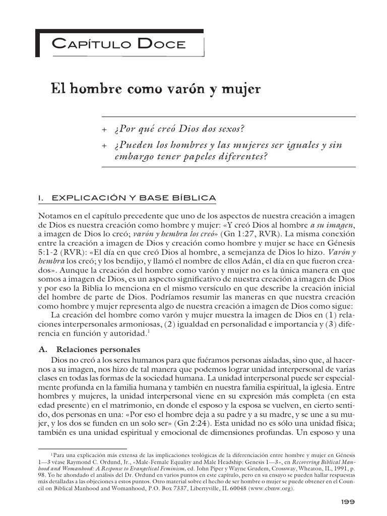 Doctrina Biblica - Wayne Grudem-Grupo 1 | PDF | Imagen de dios | Bautismo