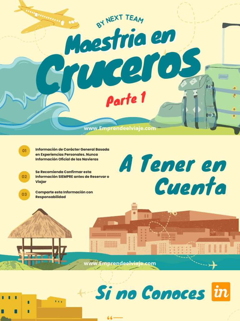 Maestria en Cruceros | PDF | Crucero | Envío