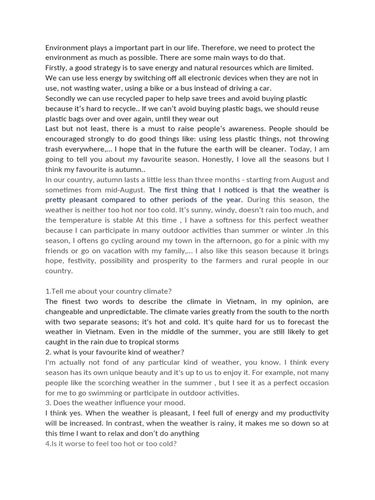 Topic TA2 | PDF | Weather | Recycling