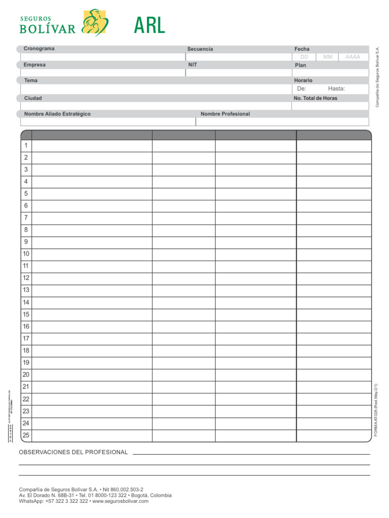 At 028 Ingenieria PH Sas Oc 040 | PDF