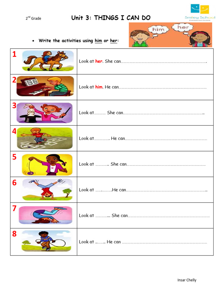 Him Her and Activities | PDF | Career & Growth | Self-Improvement