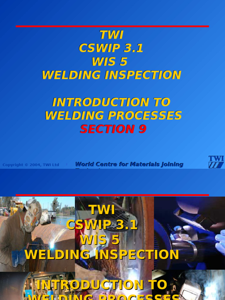 Introduction To Welding Processes | PDF | Welding | Construction