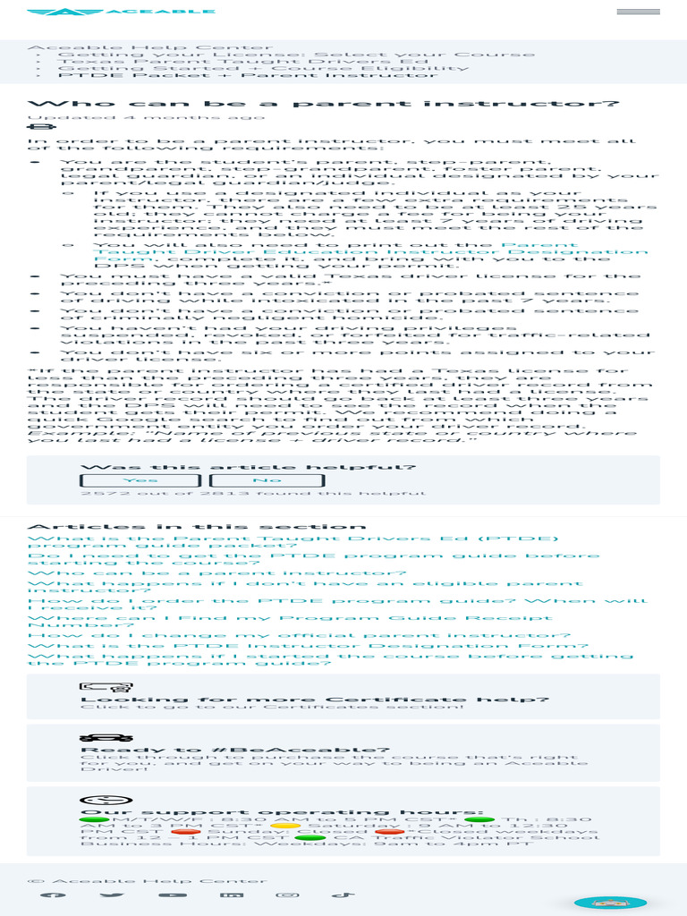 Texas Parent Taught Drivers Ed Guide | PDF | Driver's License | Justice