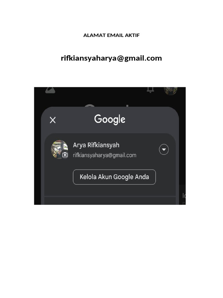 Email ARYA | PDF
