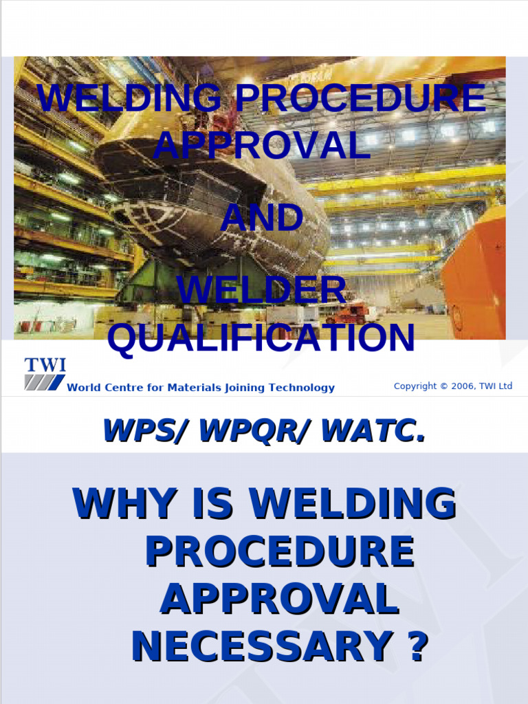 8 - Approval of Welding Procedures | PDF | Electric Heating | Welding