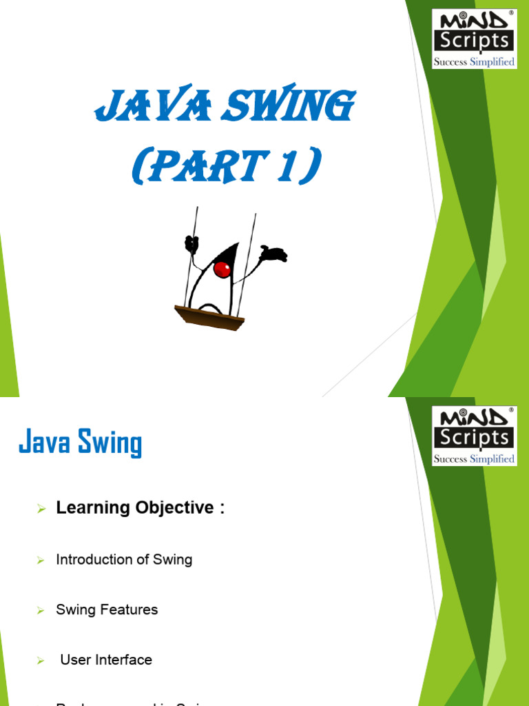 17 - Swing Components | PDF | Art | Computers