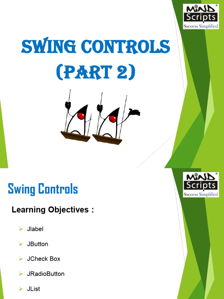 18 - Swing Components | PDF | Computer Programming | Computing 18 - Swing Components | PDF | Computer Programming | Computing