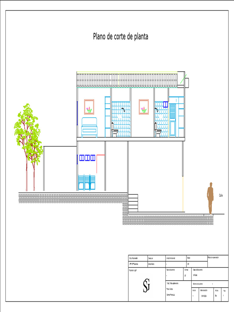 Plano de Corte de Planta A-A | PDF