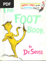 The Foot Book (Dr. Seuss, Theodor Seuss Geisel) | PDF