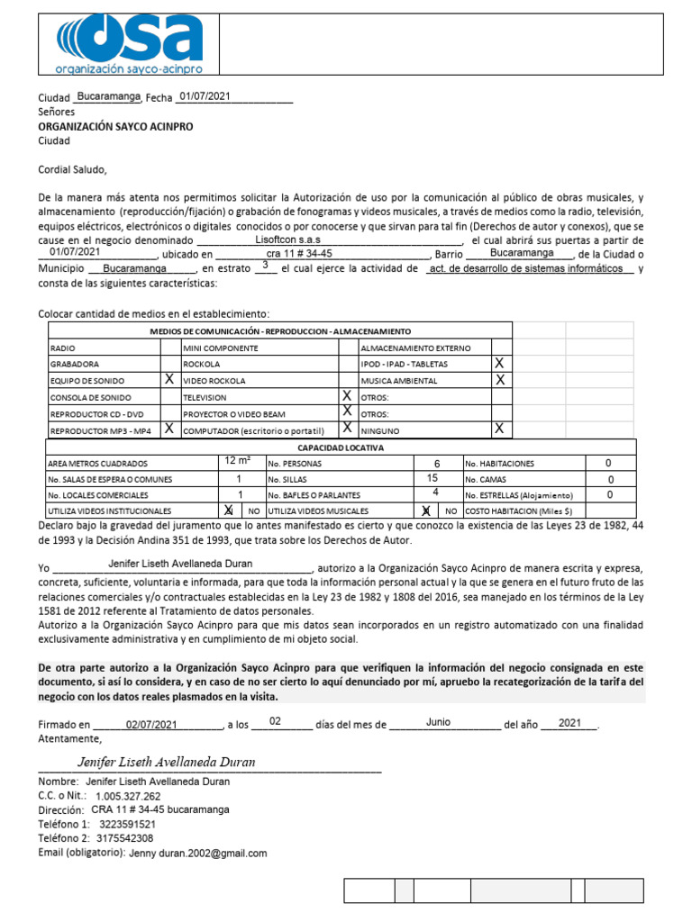Sayco y Acinpro | PDF | Informática | Tecnología de información y ...