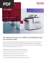 Ricoh IM C2000 Brochure | PDF | Image Scanner | Fax