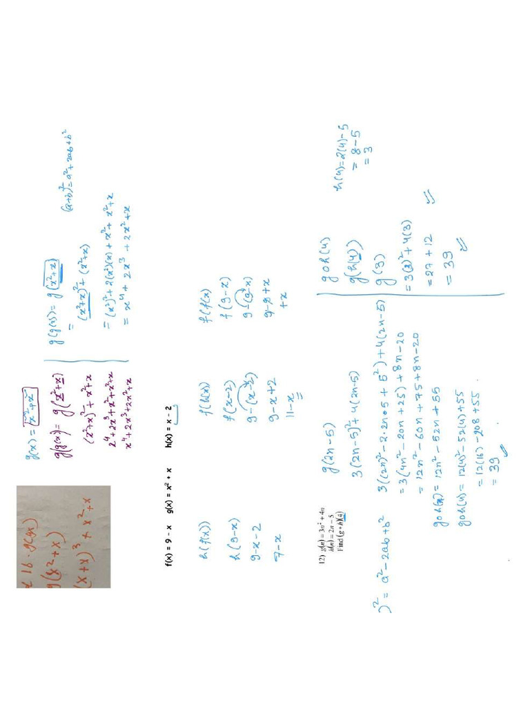 Siri - Inverse Function & Rearragnging Formula | PDF