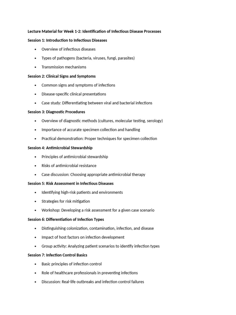 CIC Study Guide Weeks 1-2 | PDF | Infection | Medical Imaging