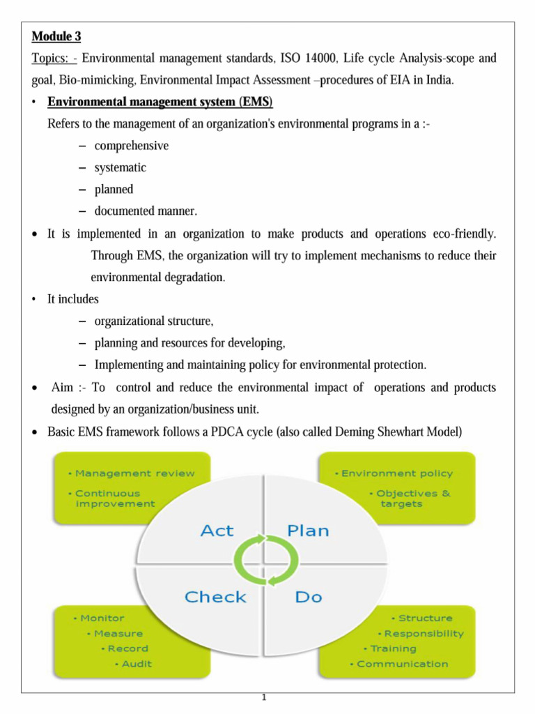 Sustainability Mod 3 | PDF