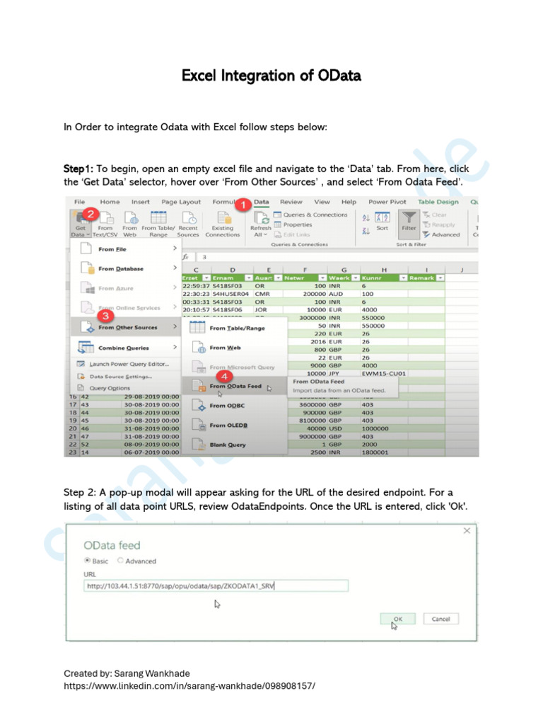 E Odata | PDF | Career & Growth | Business