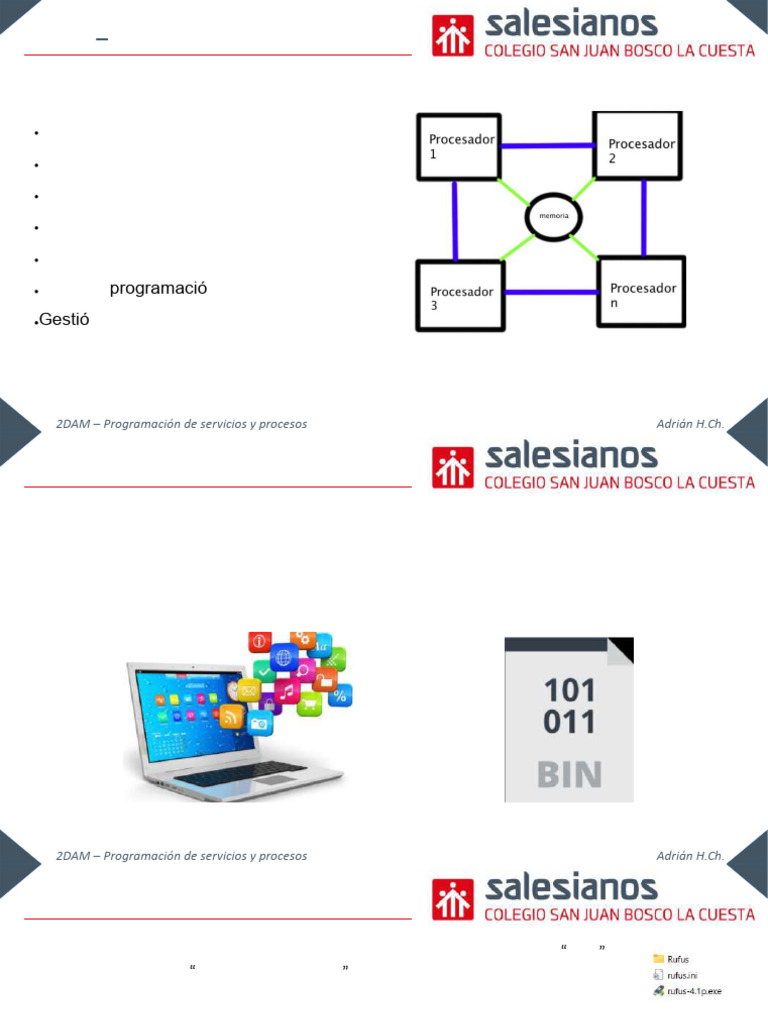 UD1 - Apuntes 1 - Conceptos de Programación Multiproceso | PDF | Unidad ...