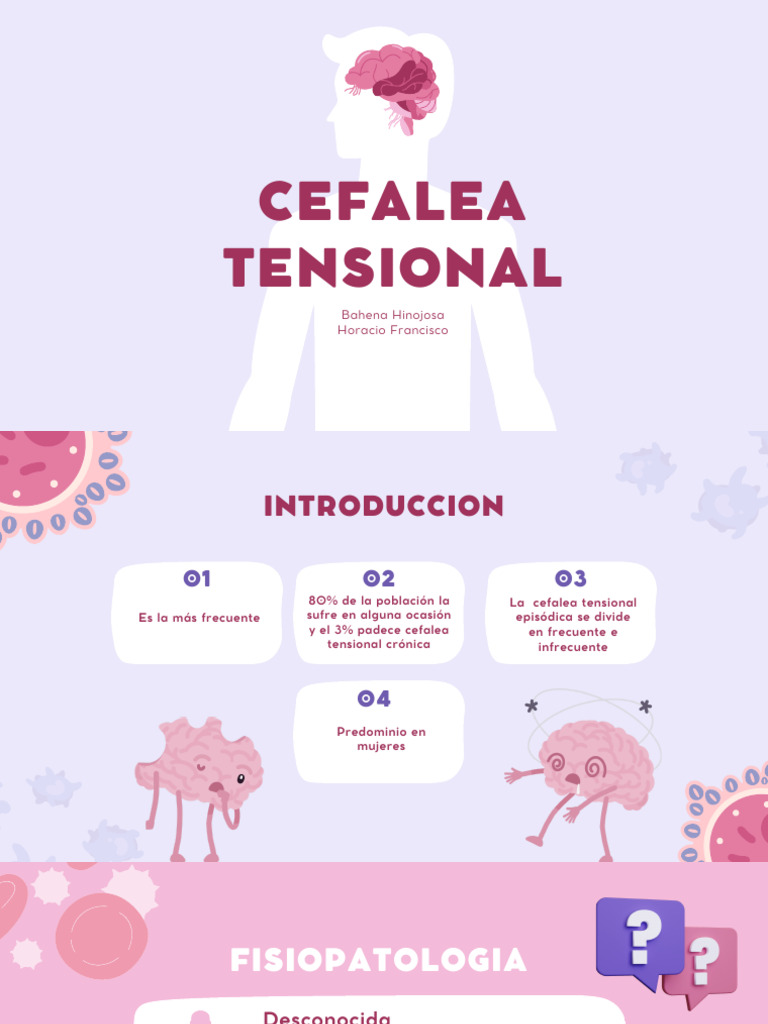 Cefalea Tensional Act | PDF | Dolor de cabeza | Medicina CLINICA