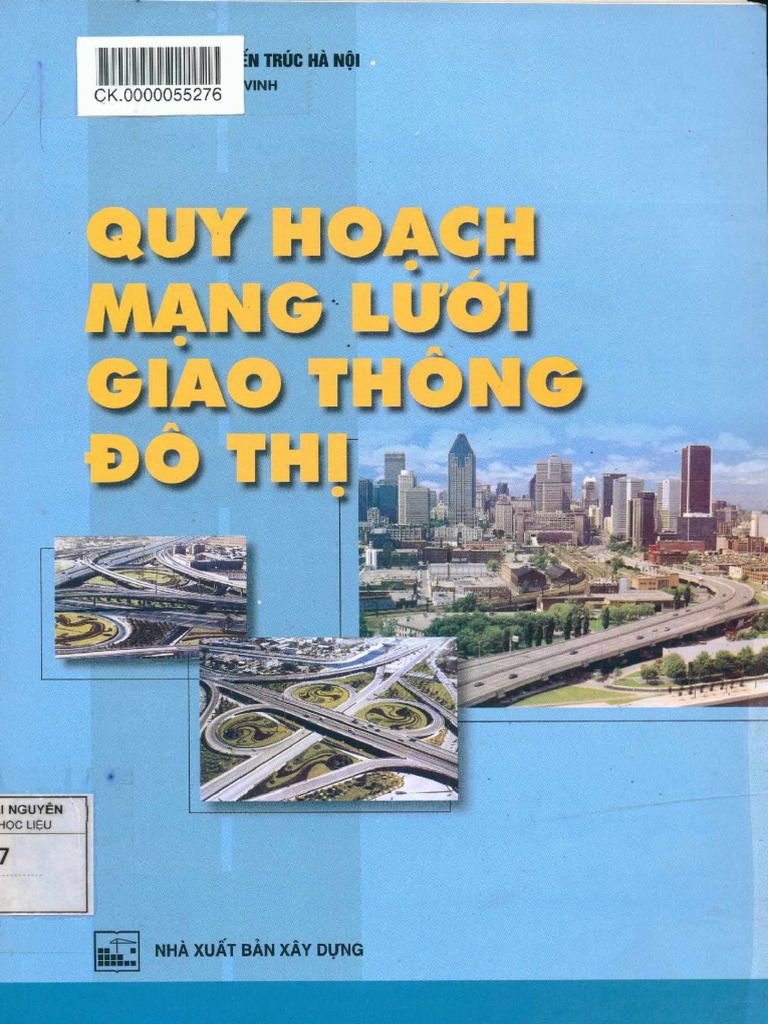 (123doc) Giao Trinh Quy Hoach Mang Luoi Giao Thong Do Thi Phan 1 | PDF