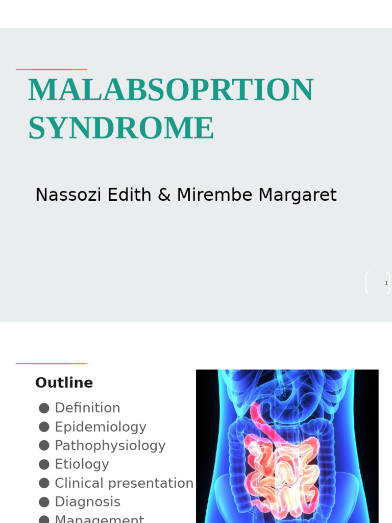 Malabsorption Syndrome | PDF | Medical Specialties | Clinical Medicine